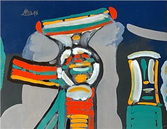 Arno Walter | Abstract Composition (1954) | MutualArt