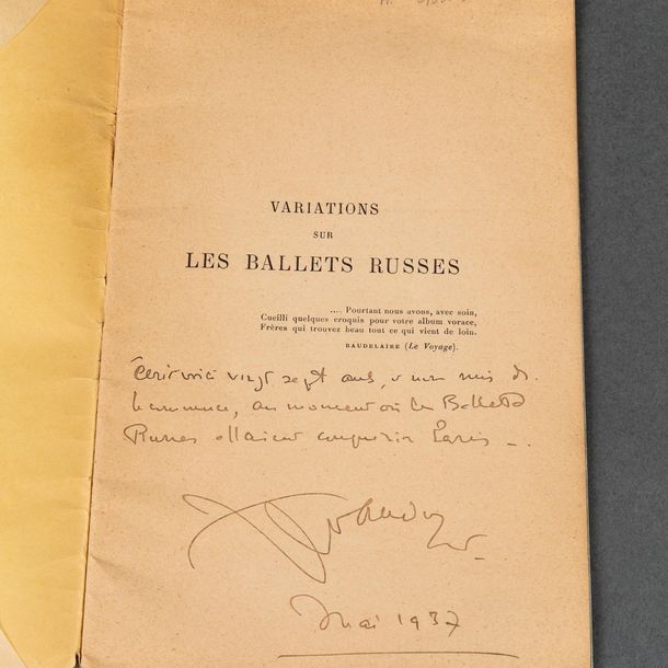 Maxime Dethomas | Variations on Russian ballets (1937) | MutualArt