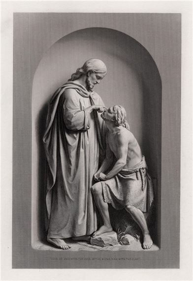 John Denton Crittendon | Christ Heals The Blind Man (1873) | MutualArt