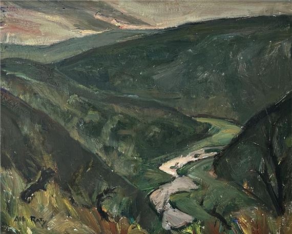 Albert Raty | View of the Semois | MutualArt