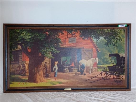 Paul Detlefsen | Aj weber blacksmith scene Paul detlefsen | MutualArt
