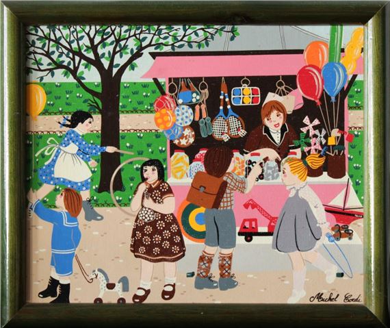 Michel Cordi | Toy Stall | MutualArt
