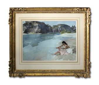 William Russell Flint | Bathing | MutualArt