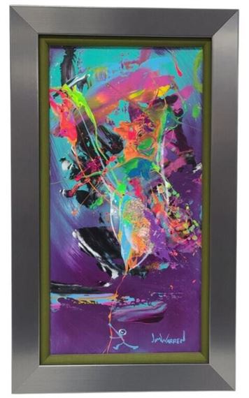 Jim Warren | Jim Warren Abstract Balloon Original on Canvas (1969 ...