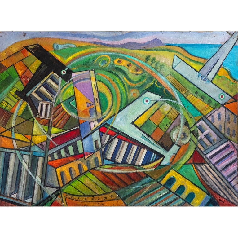 Pierluigi Bossi Sibo | Virate su Sabaudia 1937 (2022) | MutualArt