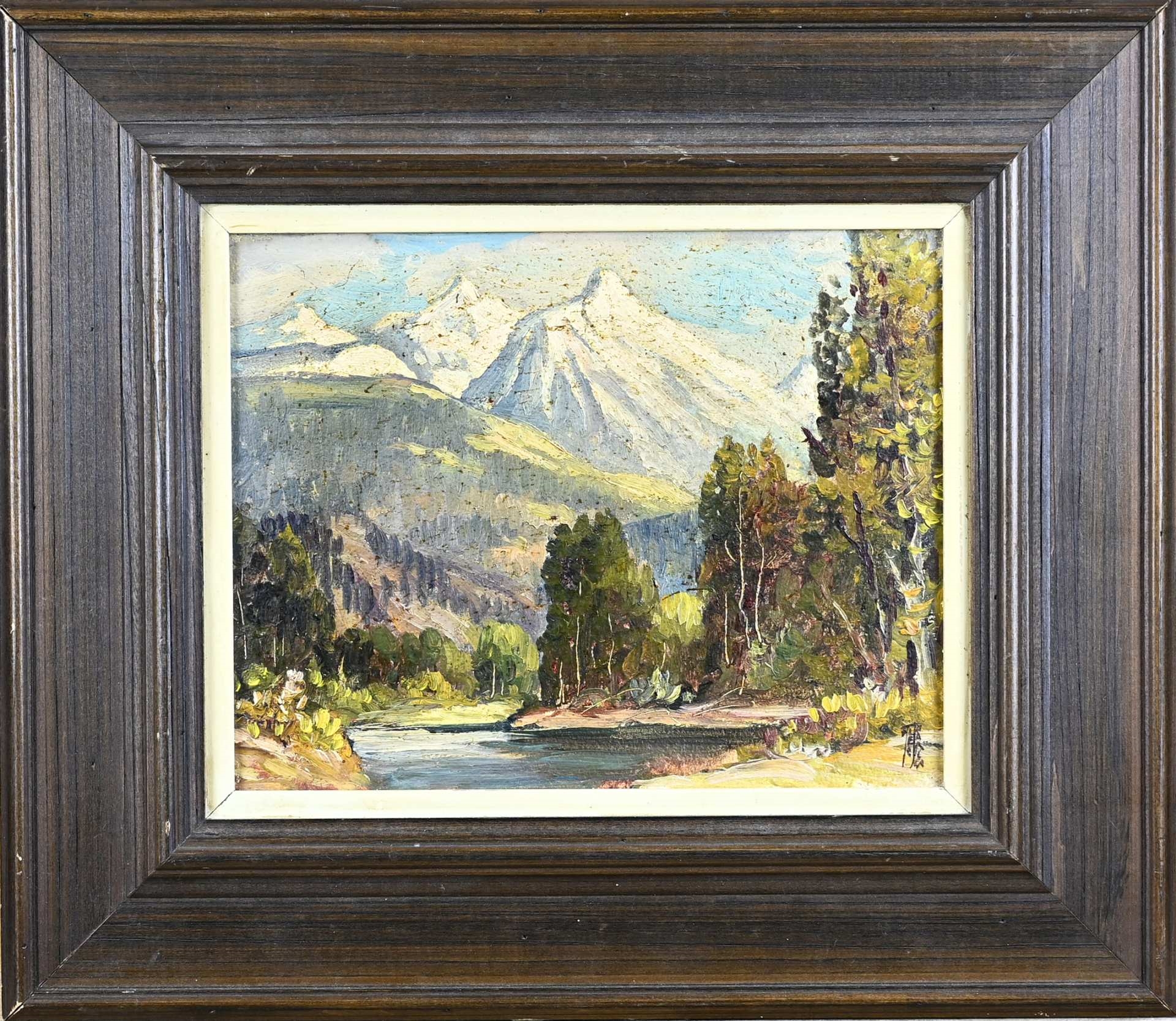 Alec John Garner | Twin Peaks near Meadow Lake | MutualArt