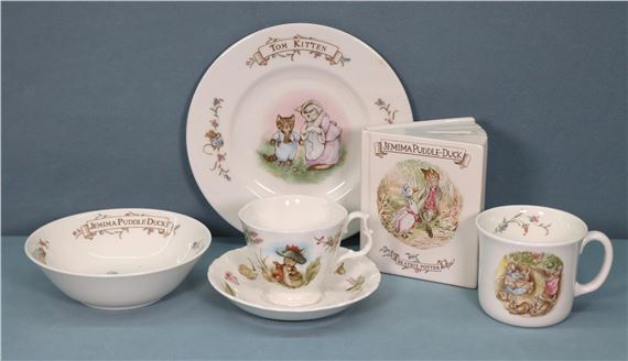 Beatrix Potter | 6pc. Royal Albert Beatrix Potter China | MutualArt