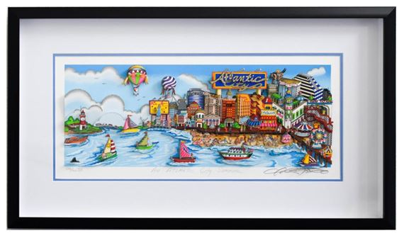 Charles Fazzino | Charles Fazzino- 3D Construction Silkscreen Serigraph ...