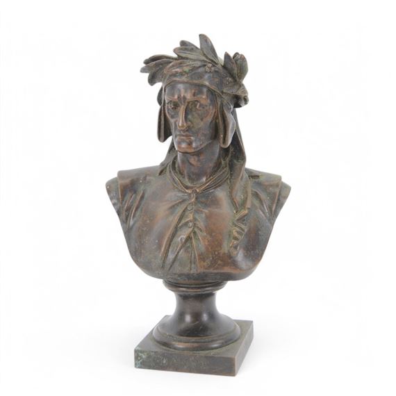 A. Carrie | bronze bust depicting Dante Aligheri | MutualArt