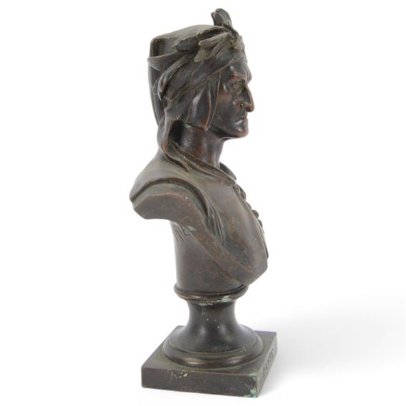 A. Carrie | bronze bust depicting Dante Aligheri | MutualArt