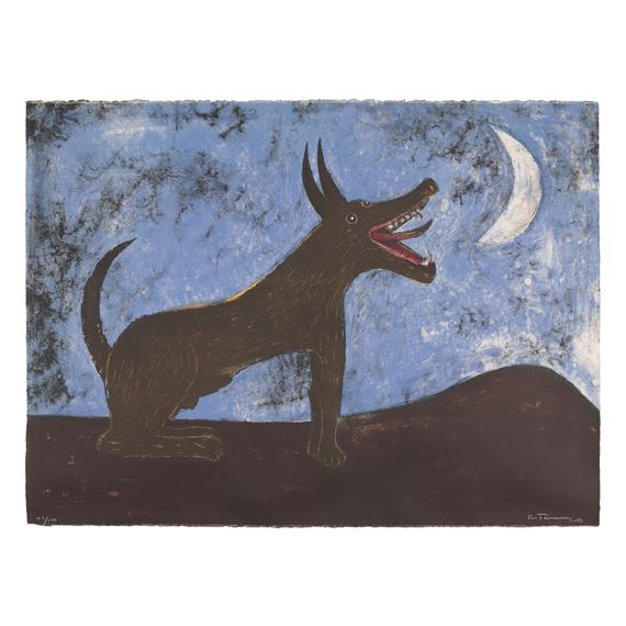 Rufino Tamayo | Fantasia (Head in Blue) | MutualArt