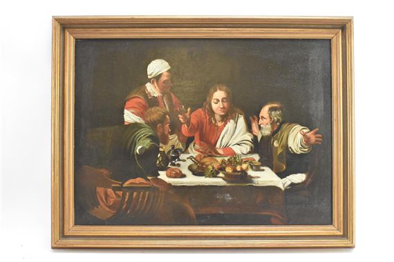Caravaggio | The Supper at Emmaus (18th Century) | MutualArt