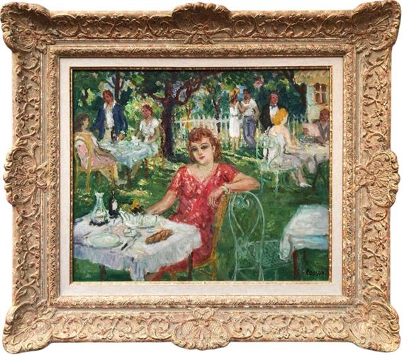 Jean Louis Marcel Cosson | Lunch in the countryside (1878 - 1956 ...