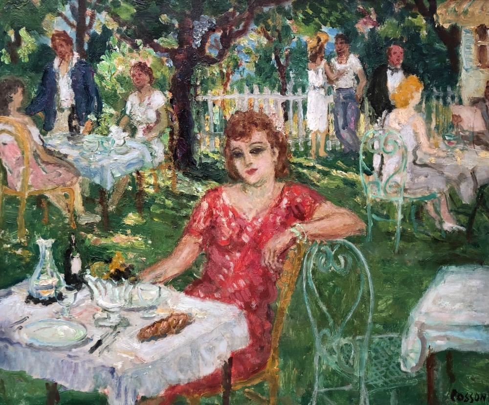 Jean Louis Marcel Cosson | Lunch in the countryside (1878 - 1956 ...