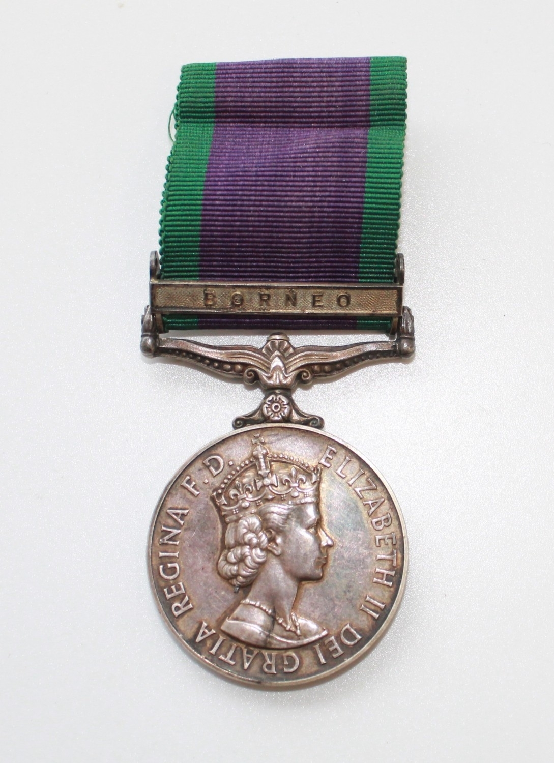 J. Murphy | General Service Medal Queen Elizabeth II, with Borneo clasp (1962 - 2007) | MutualArt