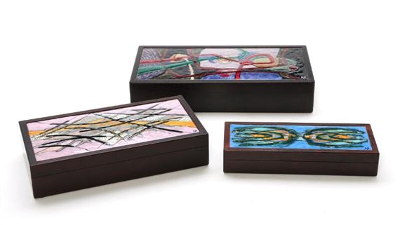 Maria Victor | Three boxes | MutualArt