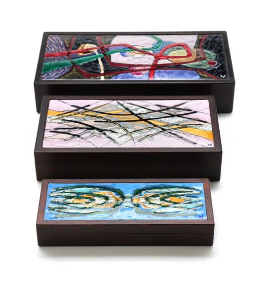 Maria Victor | Three boxes | MutualArt