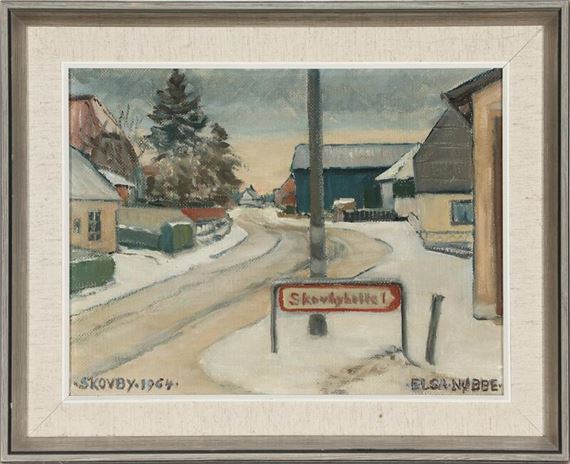 Elsa Nobbe | Skovby (1964) | MutualArt