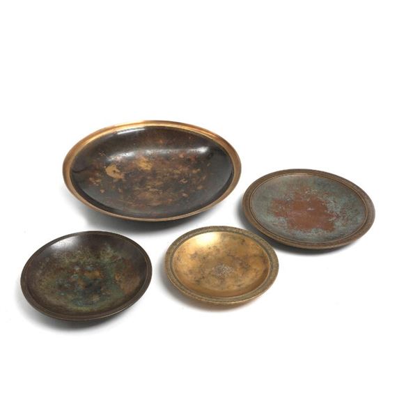 Just Andersen | Four circular dishes (1894) | MutualArt