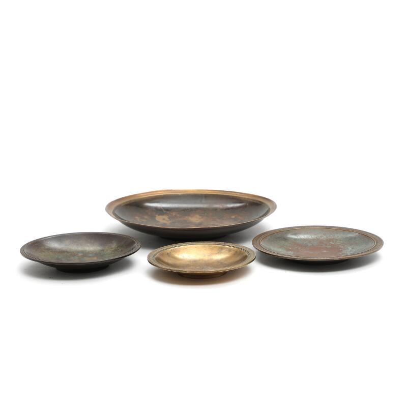 Just Andersen | Four circular dishes (1894) | MutualArt