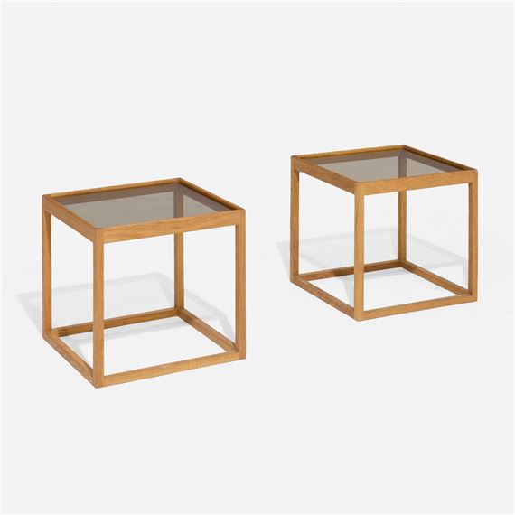 Kurt Ostervig | Cube occasional tables, pair | MutualArt