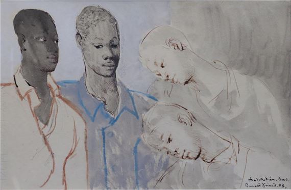 Donald Friend | HEAD STUDIES | MutualArt