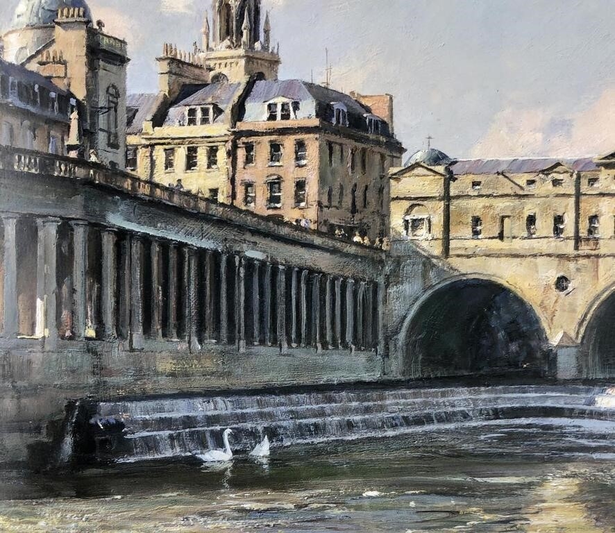 John Stobart | John Stobart Print Pulteney Bridge Bath England (1995 ...