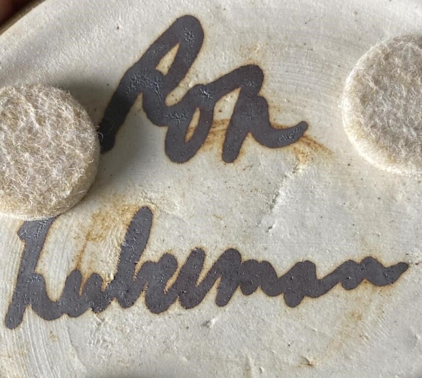 Ron Lieberman | Ron Lieberman Art Pottery Earth Tone Vase | MutualArt