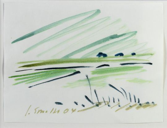 Siegward Sprotte | Grüne Landschaft (2004) | MutualArt