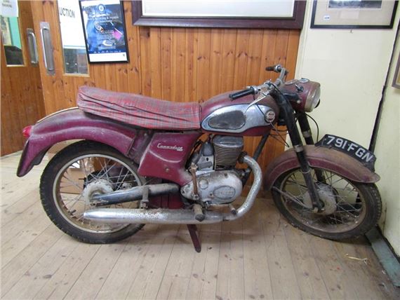 James | JAMES COMMODORE cc MOTORCYCLE REGISTRATION FGN WITH S | MutualArt