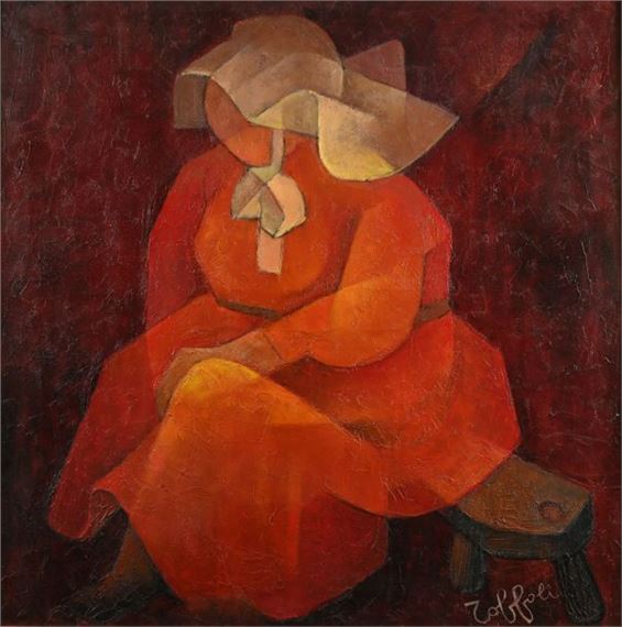 Louis Toffoli | La coiffe blanche | MutualArt