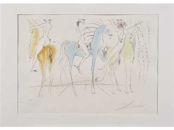 Salvador Dalí | Hamadryades Mimétiques | MutualArt