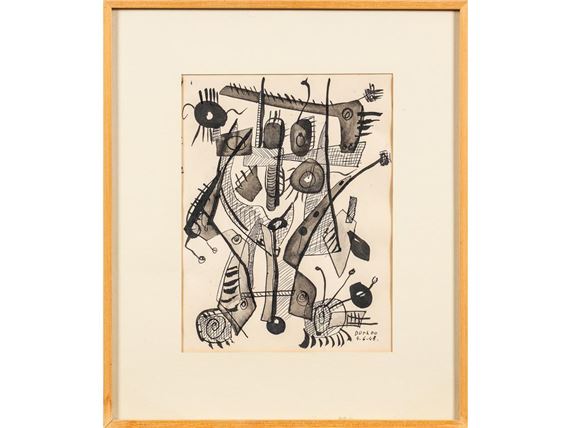 Jacques Duthoo | Composition abstraite (48) | MutualArt