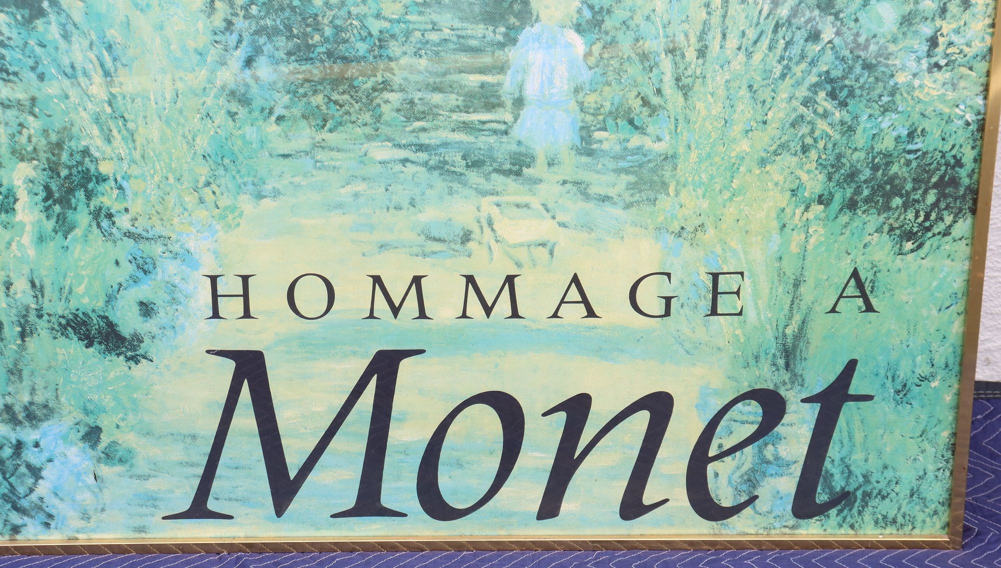 Claude Monet | Large Vintage 1980 Monet Poster for an Exhibition ...