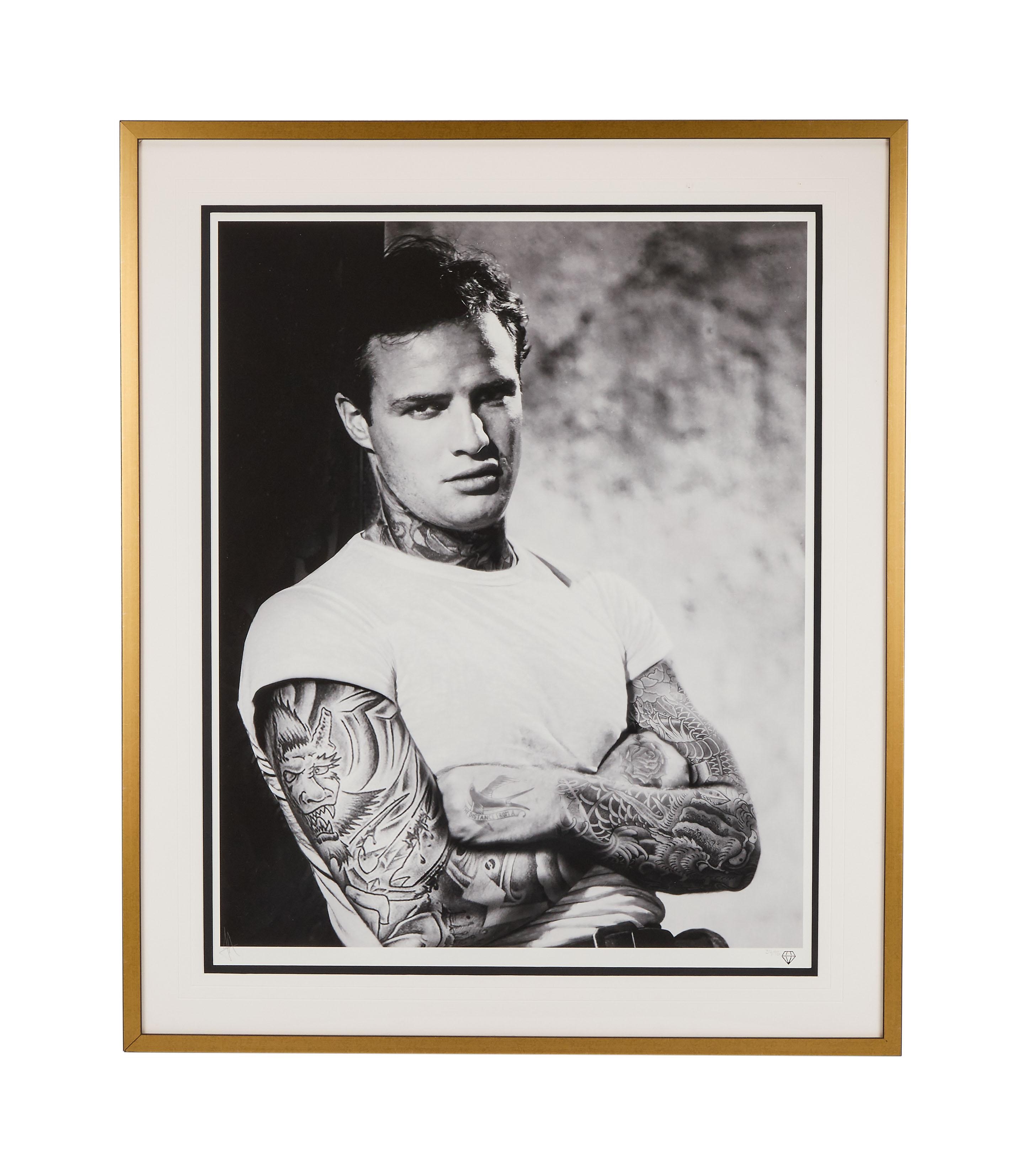 J.J. Adams | Marlon Brando in a publicity | MutualArt