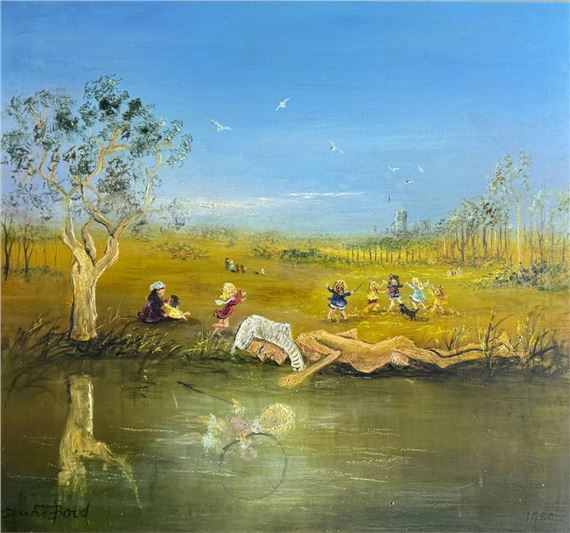 David Boyd | Portrait of Patrick White as Judge Tyburn c 1970 (Circa 1970) | MutualArt