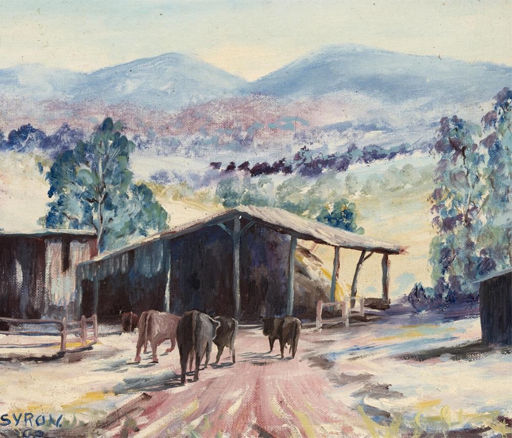 Gordon Syron | Farm Scene, 1992 (1992) | MutualArt