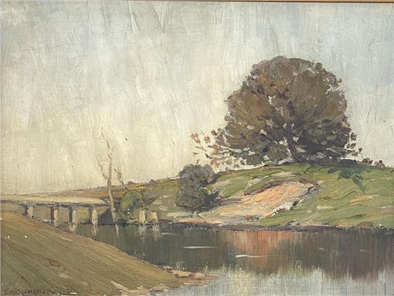 Erik Langker | The Bridge 1922 (1922) | MutualArt