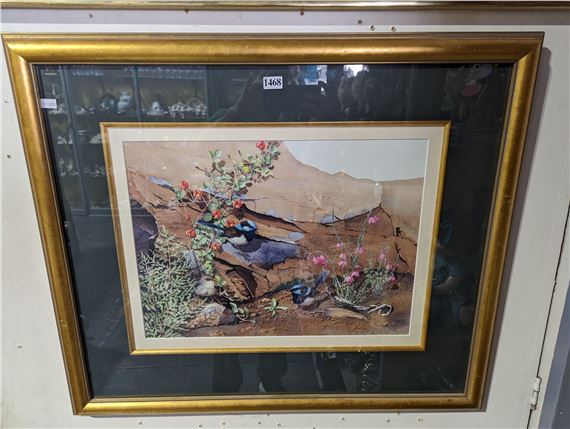 Ian Roberts | Fairy Wrens | MutualArt