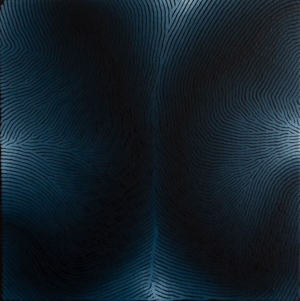 Chris Pillot (1966 - Senegal) | Indigo S (2023) | MutualArt