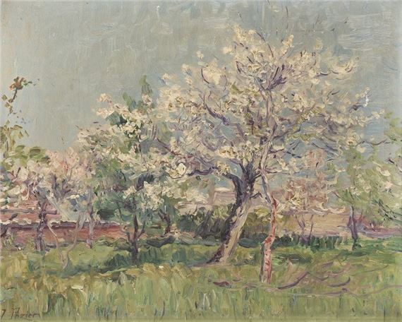 Jacinthe Pozier | Fruit trees in bloom | MutualArt