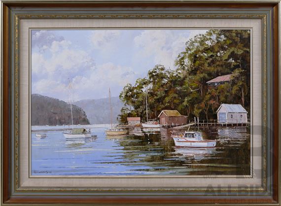John Hingerty | Pittwater Calm | MutualArt