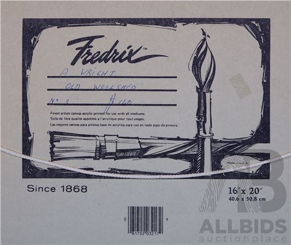 Allan Wright | Old Woolshed | MutualArt