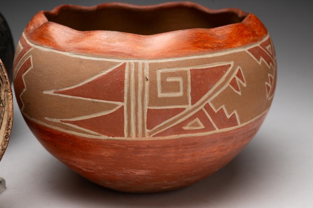 Frank Swift Chase | THREE NATIVE AMERICAN CERAMIC VESSELS (19th Century ...