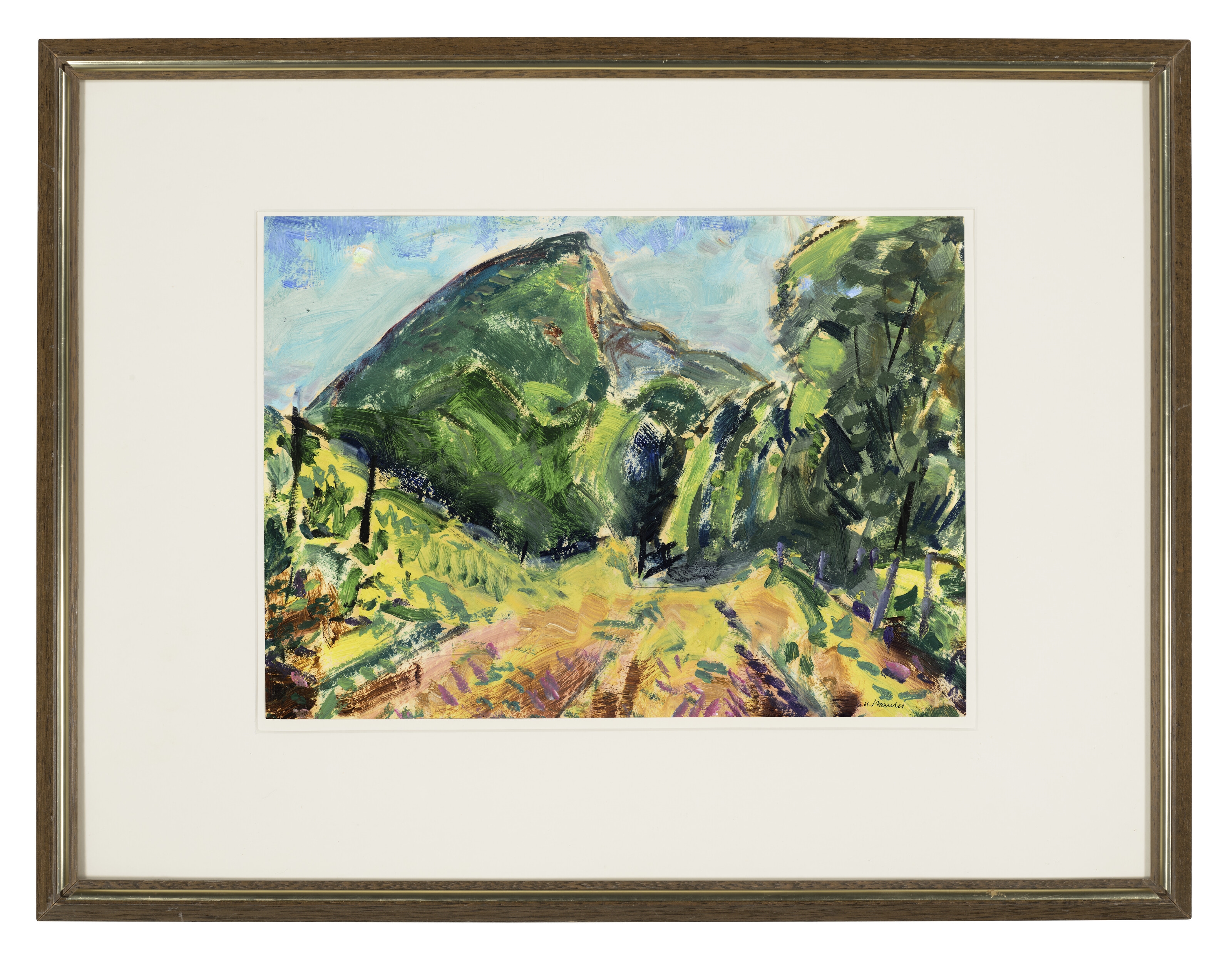 Alfred Maurer | Landscape | MutualArt