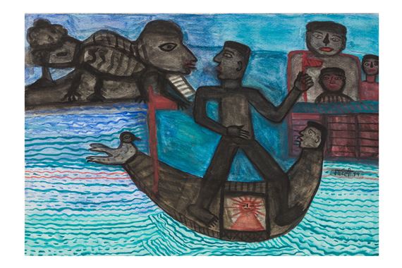 Madhvi Parekh | Boat from Mauritius (1972) | MutualArt