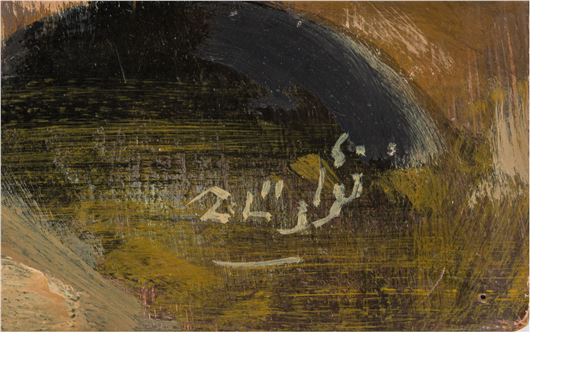 Fouad Tag | Tree in Landscape (1956) | MutualArt