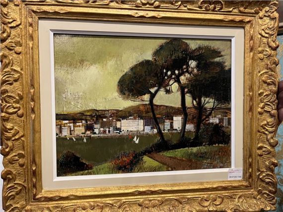 Ernest Bonfort | View of Cannes | MutualArt