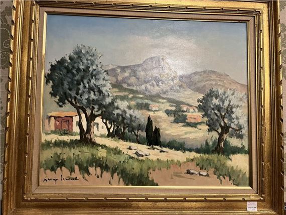 Georges Leroux | Alpilles landscape | MutualArt