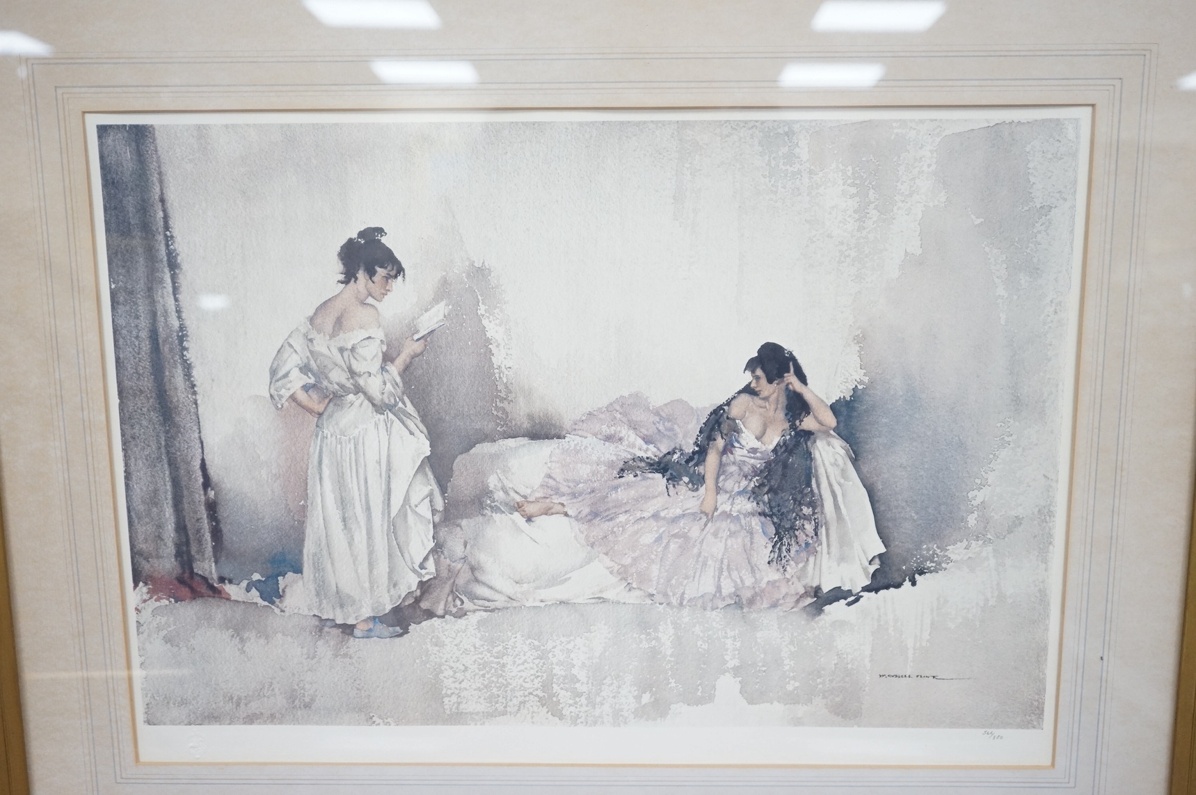 William Russell Flint | Women in interiors | MutualArt